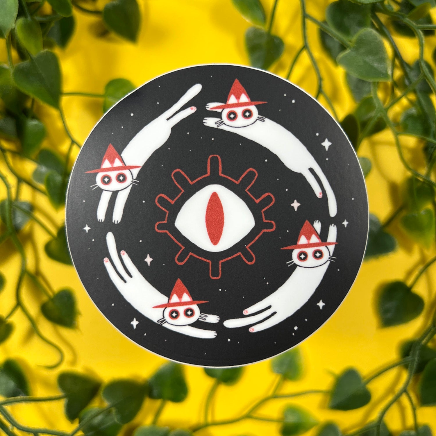 All Seeing Eye | Vinyl Sticker – Art by Tuna